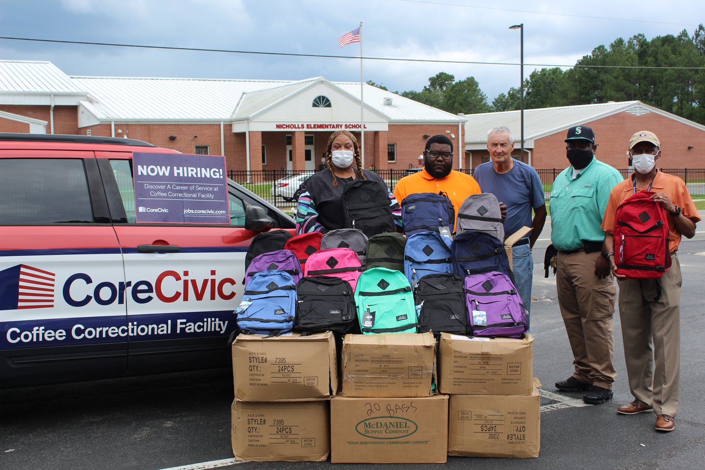 Giving Back: CoreCivic Facilities Donate Supplies to Local Schools and ...